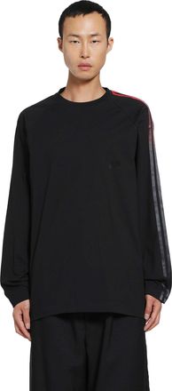 Yohji Yamamoto Oversized Gradient Stripes Long Sleeve T-Shirt