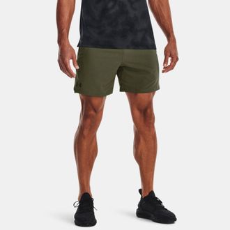 Under Armour Vanish Woven Shorts (15 cm) für Herren Marine OD Grün / Schwarz XS
