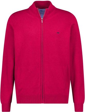 Fynch-Hatton Fynch-Hatton Herren Pullover rot Baumwolle unifarben