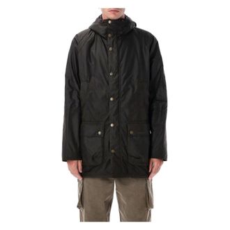 Barbour Olive gewachste Baumwollparka Aw25 - - Jackets - Herren - Gr&uuml;n - M
