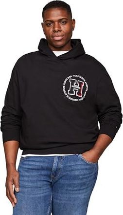 Tommy Hilfiger Homme Sweat &Agrave; Capuche Homme, Noir (Black), XXL
