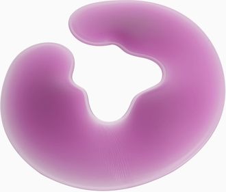 Soimiss Silikon U-förmiges Spa Gesichtskissen Weich Waschbar Wiederverwendbar Ergonomisches Massagekissen Für Schönheitsstudios Massagepraxis Und Reise