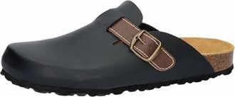 Lico Mules Bioline pour homme, noir/marron, 42 EU