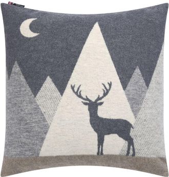 David Fussenegger Kissenhülle Berge modern (GRS) grau, 50x50 cm