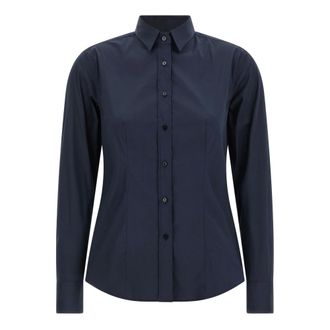 Xacus Femme, Blouses et Chemises, Bleu, Taille: 44 FR Classic Sara Shirt