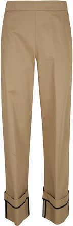Herno Femme, Pantalons, Brun, Taille: 36 FR Pt000206D.13238 Pantalon Droit