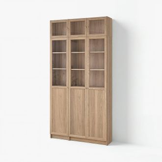 IKEA BILLY / OXBERG B&uuml;cherregal+Aufs/Paneel-/Vitrt&uuml;ren