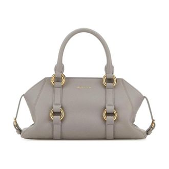 Alexander McQueen Farringdon Small Bag - - Bags - Damen - Grau - ONE SIZE