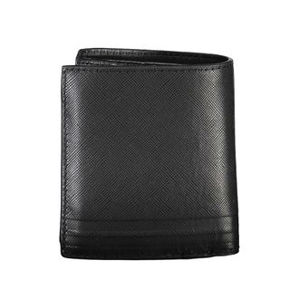 Tommy Hilfiger Saffiano Leather Wallet - Black