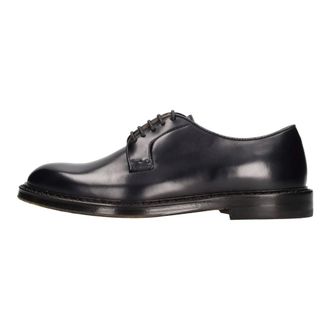 Doucal's Homme, Chaussures, Bleu, Taille: 40 1/2 EU Chaussures &agrave; lacets en cuir