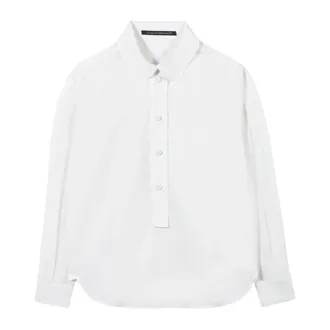 Luisa Cerano Sportive Tunika Bluse - - Blouses & Shirts - Damen - Wei&szlig; - M