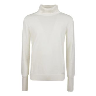 Ballantyne Rollkragenpullover aus Glattstrick - - Knitwear - Herren - Wei&szlig; - M