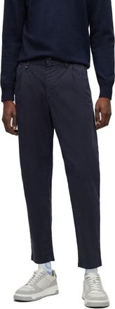 BOSS Herren Schino-Shyne Trousers Flat Packed, Dark Blue404, 36W / 32L EU