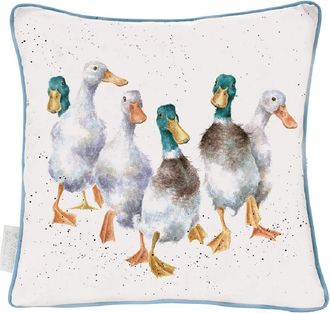 Wrendale Designs The Country Set Kissen Quackers, groß