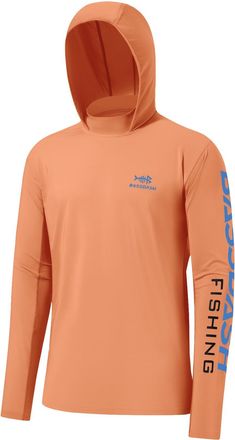 Bassdash Herren Kapuzenpullover Shirt Sonnenschutz UPF50+ UV Pullover Langarm Hoodie f&uuml;r Angeln Rash Guard