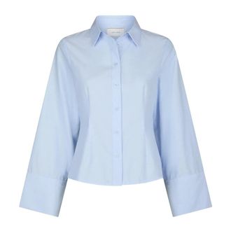 Neo Noir Femme, Blouses et Chemises, Bleu, Taille: 46 FR Blouses & Chemises