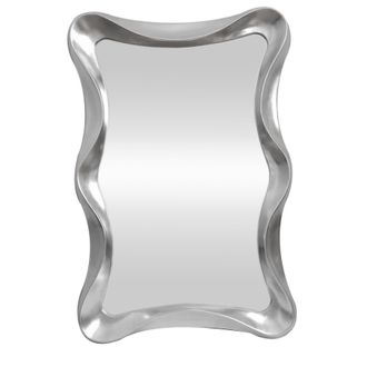 Invicta Interior Moderner Wandspiegel Alice - 120cm - Silber - variabel aufh&auml;ngbar vertikal horizontal Spiegel Dekoration