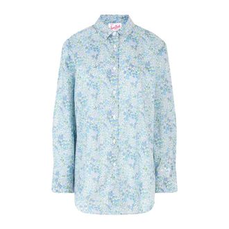 MC2 Saint Barth L&auml;ssiges Baumwollhemd - - Blouses & Shirts - Damen - Blau - S
