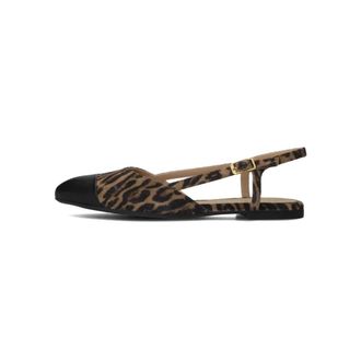 Unisa Elegante Slingback-Pumps mit Animal-Print - - Shoes - Damen - Braun - 38 EU