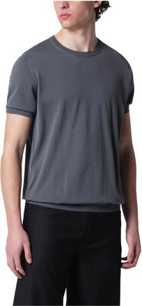 Drumohr Homme, Tops, Gris, Taille: L T-Shirt Rasato