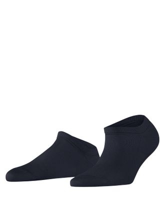 Falke Damen Sneakersocken Active Breeze W Sn Lyocell kurz einfarbig 1 Paar, Blau Space Blue 6116, 39-42