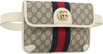 Gucci Pre-owned GG Canvas Waist Bag - Femme - Pre-owned - Beige - Taille: ONE Size