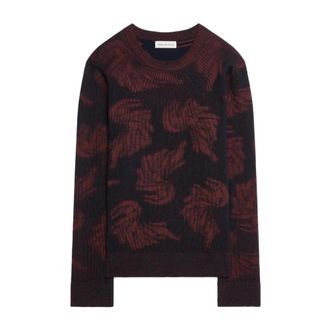 Dries Van Noten Jacquard Pullover - - Knitwear - Herren - Mehrfarbig - S