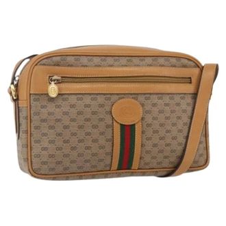 Gucci Sac bandouli&egrave;re en plastique Pre-owned - Femme - Pre-owned - Beige - Taille: ONE Size