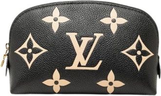 Louis Vuitton Pochette cosm&eacute;tique Monogram Empreinte Pre-owned - Femme - Pre-owned - Noir - Taille: ONE Size