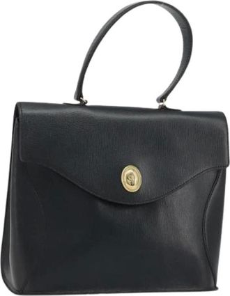 Dior Sac &agrave; main en cuir Pre-owned - Femme - Pre-owned - Noir - Taille: ONE Size