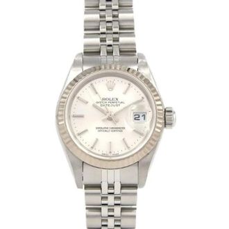 Rolex Montre Vintage Pre-owned - Femme - Pre-owned - Gris - Taille: ONE Size