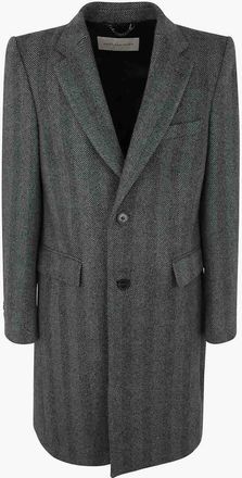 Dries Van Noten Kurzer Mantel - Schwarz