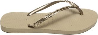 Havaianas Slim Glitter - - Shoes - Damen - Beige - 39 EU