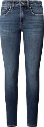 Pepe Jeans London Damen Skinny Jeans LW SOHO Jeans, Blau (DENIM-5AC), 26W / 32L, Blau (Denim-5ac), 26 W/32 L
