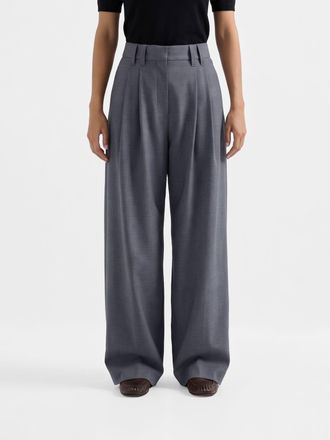 Brunello Cucinelli Pantalon Femme couleur Gris
