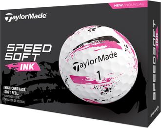 TaylorMade TM24 SpeedSoft Ink PNK GLB dz, weiß/pink