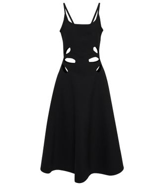 Christopher Kane Midikleid mit Cut-outs