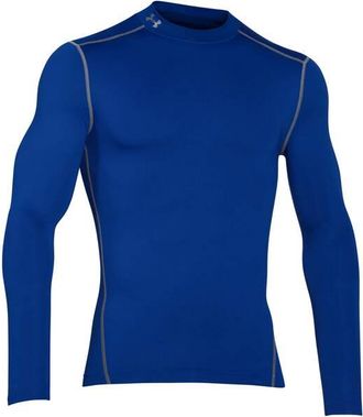 Under Armour Herren Unterw&auml;sche Langarm Coldgear Compression Mock