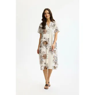 In Front IN Front, Femme, Robes, Multicolore, Taille: 46 FR Robe Chemise