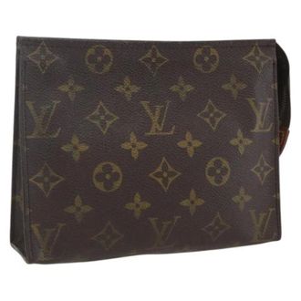 Louis Vuitton Pochette Vintage en Toile Pre-owned - Femme - Pre-owned - Brun - Taille: ONE Size