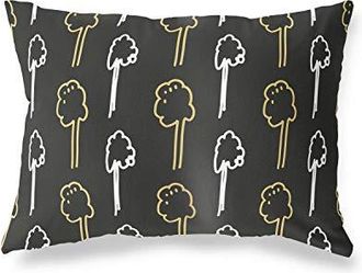 Bonamaison Le Jardin du Lin Kissenbezug Zierkissenbezug Motiv Zufälliges Kissenbezug, Für Bett, Auto, Sofa, Haus, Wohnzimmer, Schlafzimmer, Dekoration, 45x60 Cm 