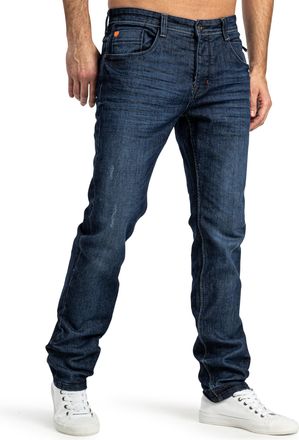 Sublevel Herren Jeans Slim Fit Steve Dark Blue H85029BB62093D242NO_32