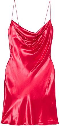 Balmain cowl-neck dress - Rosa