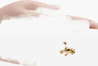 Cartier Panth&egrave;re tsavorite and onyx ring - Gold