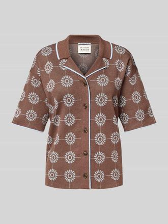 Scotch & Soda Regular Fit Strickbluse mit 1/2-Arm