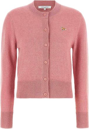 Maison Kitsun&eacute; Cardigan - Rosa