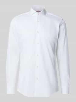 HUGO BOSS Slim Fit Businesshemd aus reiner Baumwolle Modell Kason