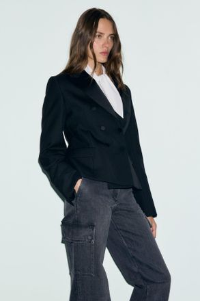 Gerard Darel Veste crois&eacute;e de smoking - JOE - Noir