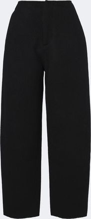 Lisa Yang Pantalon barrel en laine et cachemire