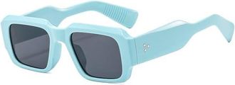 Generic Lunettes De Soleil Carr&eacute;es Dext&eacute;rieur For Hommes Et Femmes, For La Conduite, Les D&eacute;placements Quotidiens Vacances(Blue)